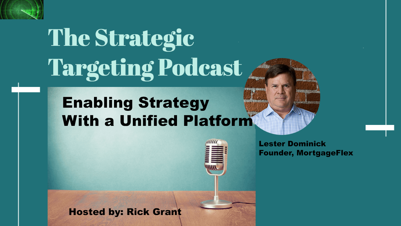Lester Dominick on the Strategic Targeting Podcast - RGA Public Relations